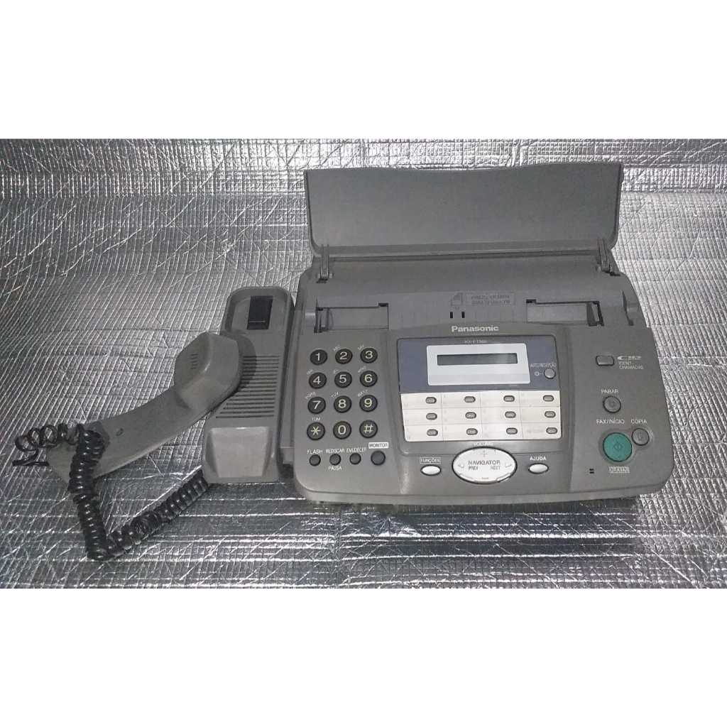 Aparelho de Fax Panasonic KX-FT902 ( usado 3 meses de garantia ) | Shopee Brasil