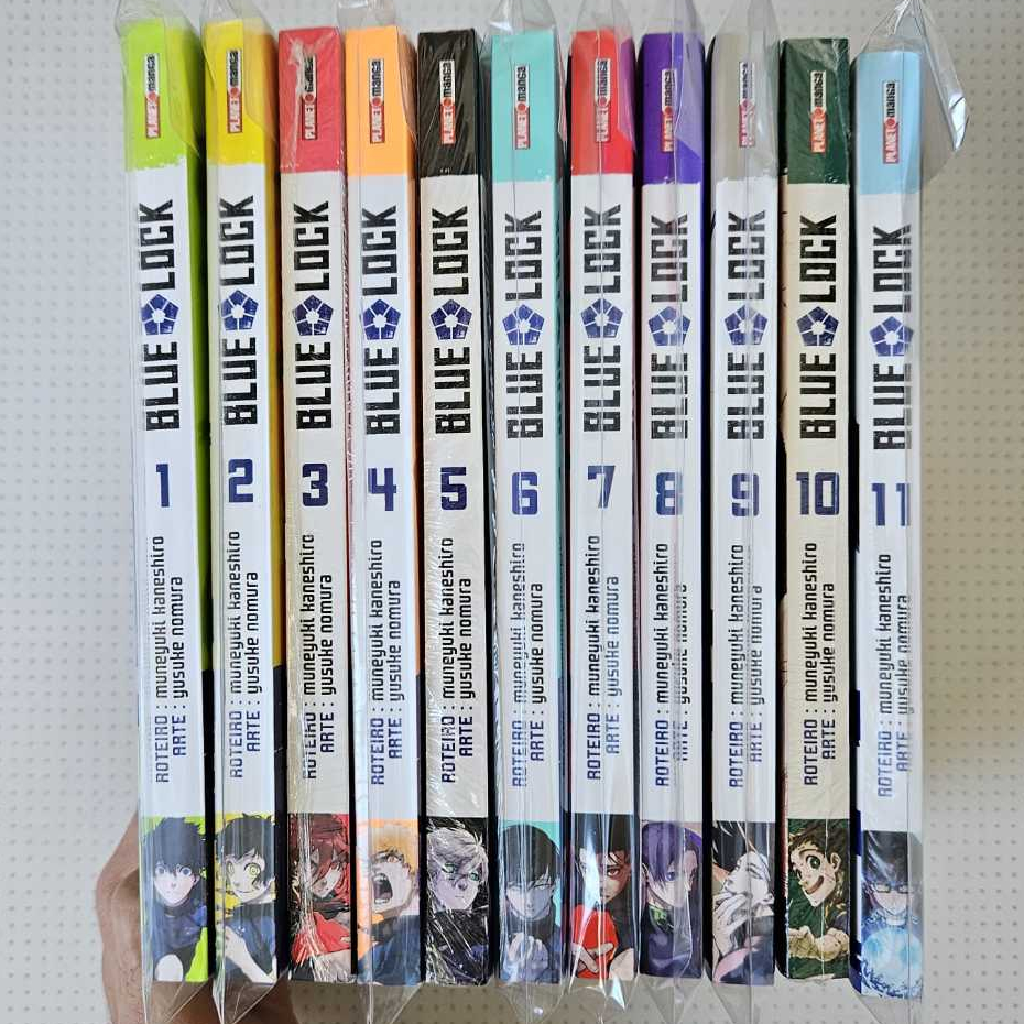 Blue Lock 1 ao 11 - Mangá Panini Coleção | Shopee Brasil