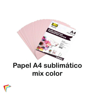 PAPEL SUBLIMATICO MECOLOUR FUNDO ROSA A4 - 100 FOLHAS | Shopee Brasil