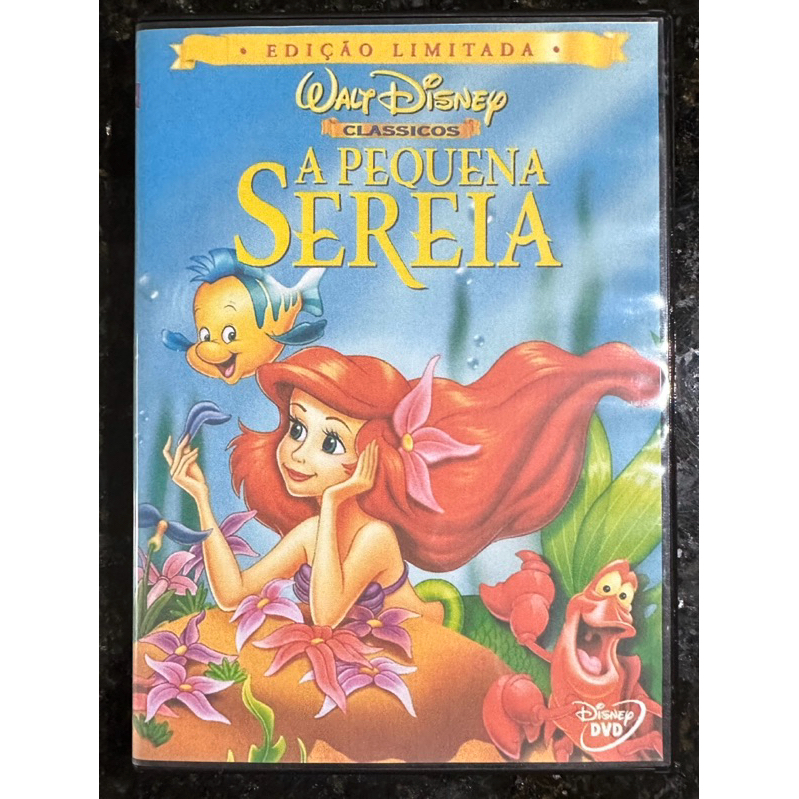DVD - A PEQUENA SEREIA (FILME 1989) | Shopee Brasil