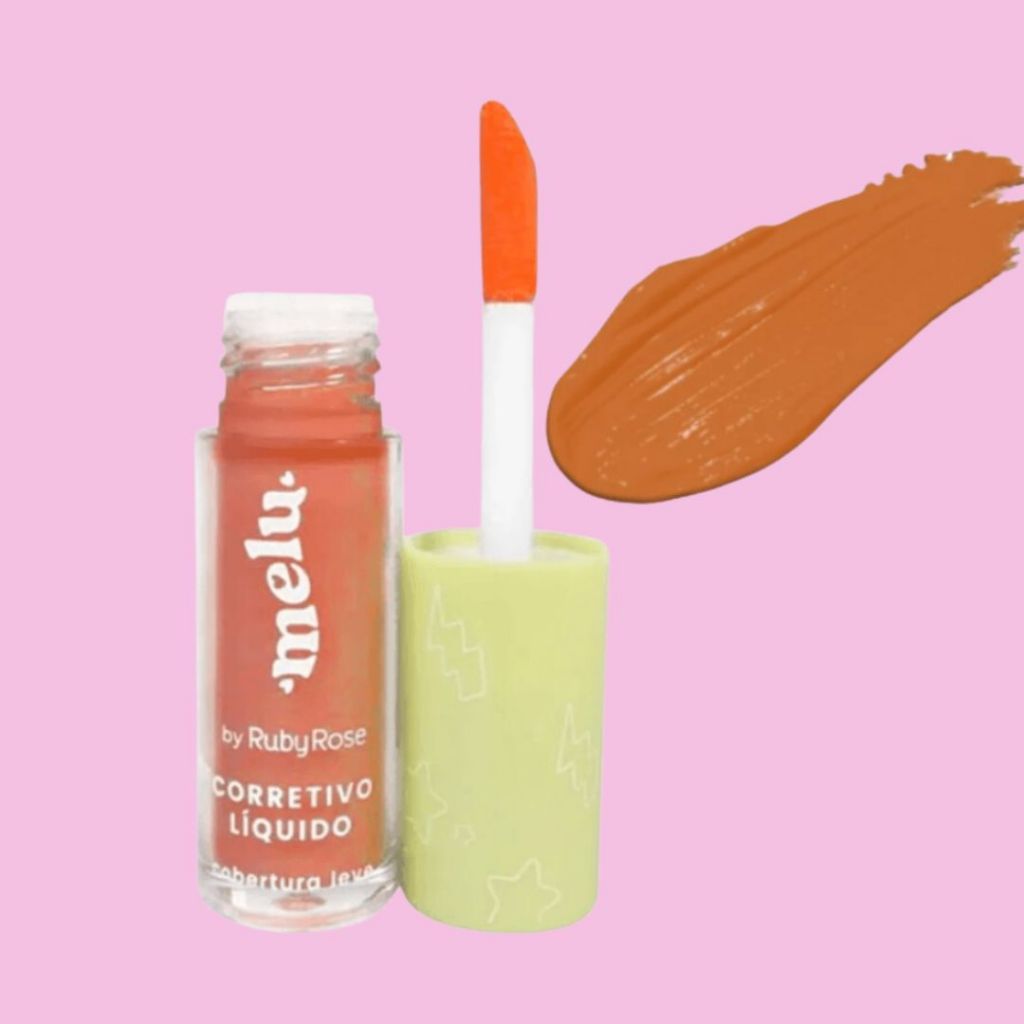 Corretivo Líquido Colorido LARANJA CL04 - Melu by Ruby Rose | Shopee Brasil