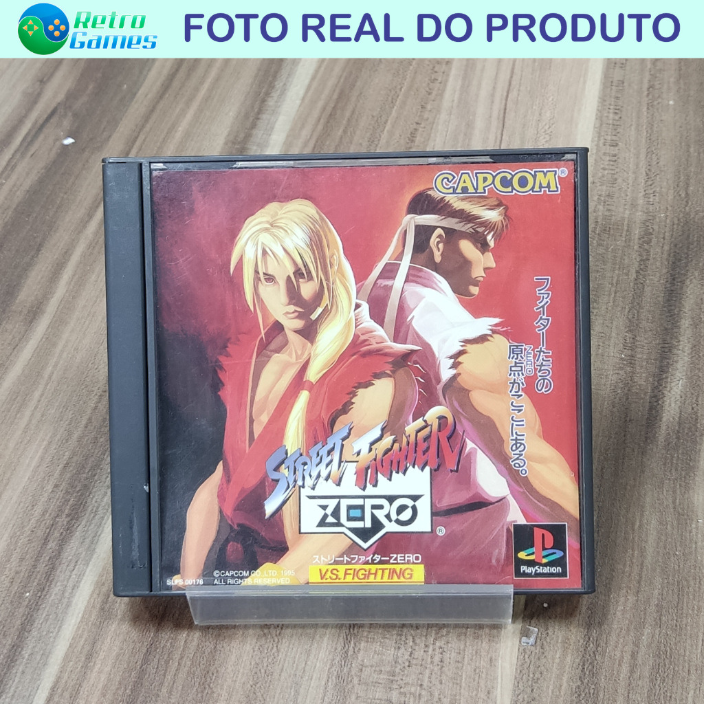 STREET FIGHTER ZERO - PS1 | Shopee Brasil