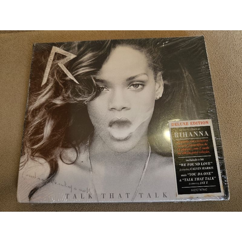CD Rihanna Talk that Talk Deluxe Lacrado | Shopee Brasil