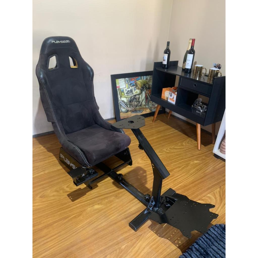 Simulador Cockpit Suporte Playseat Evolution Alcantara Preto P/ G27 ...
