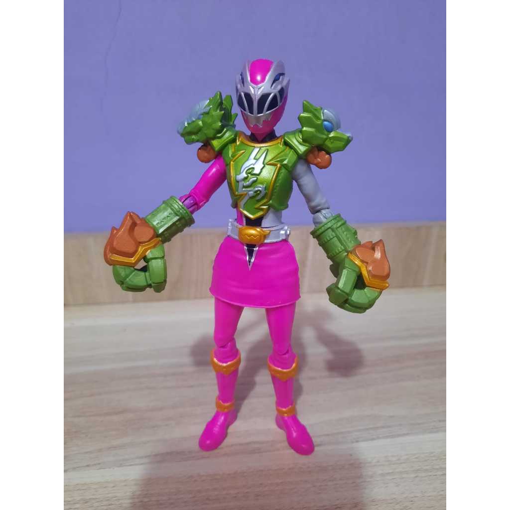 Ranger Rosa Power Rangers Dino Fury Smash Armor Hasbro | Shopee Brasil