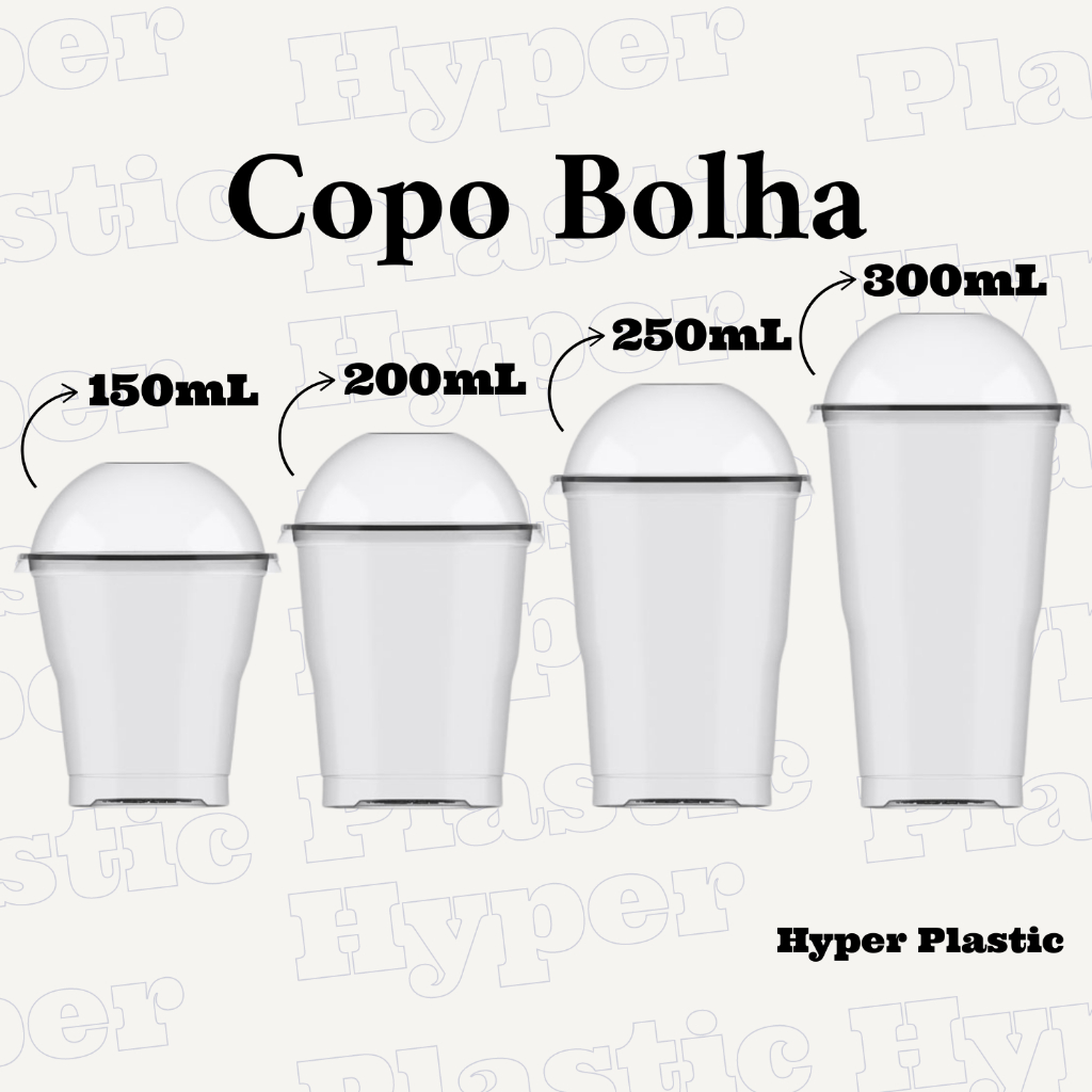 20/40/60 Unidades Copos Bello com Tampa Bolha Sem Furo 150mL/200mL/250mL/300mL | Shopee Brasil
