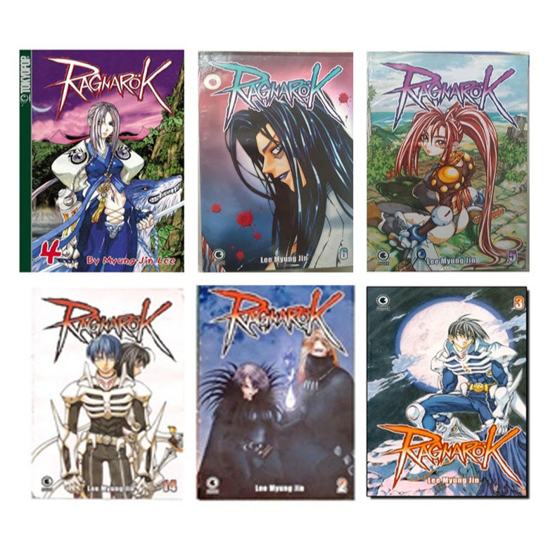 Manga Ragnarok RPG Online | Lee Myung Jin | Vários Vols(1 ao 20 ...