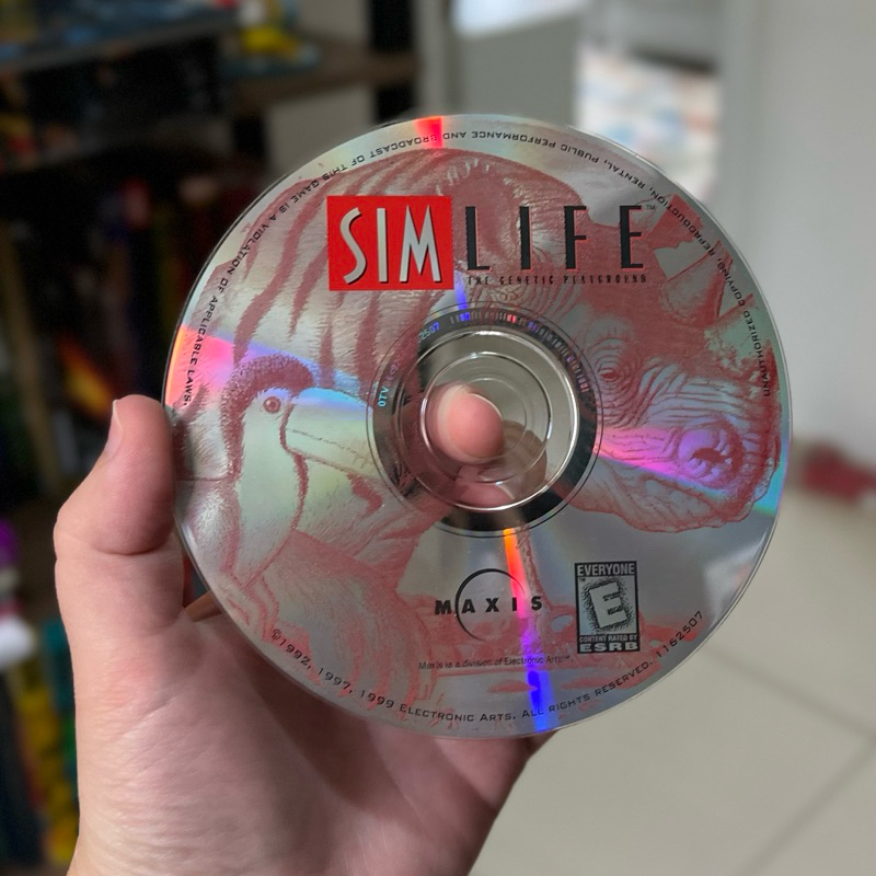 Jogo PC Sim Life / SimLife: The Genetic Playground CD original Maxis Computador | Shopee Brasil