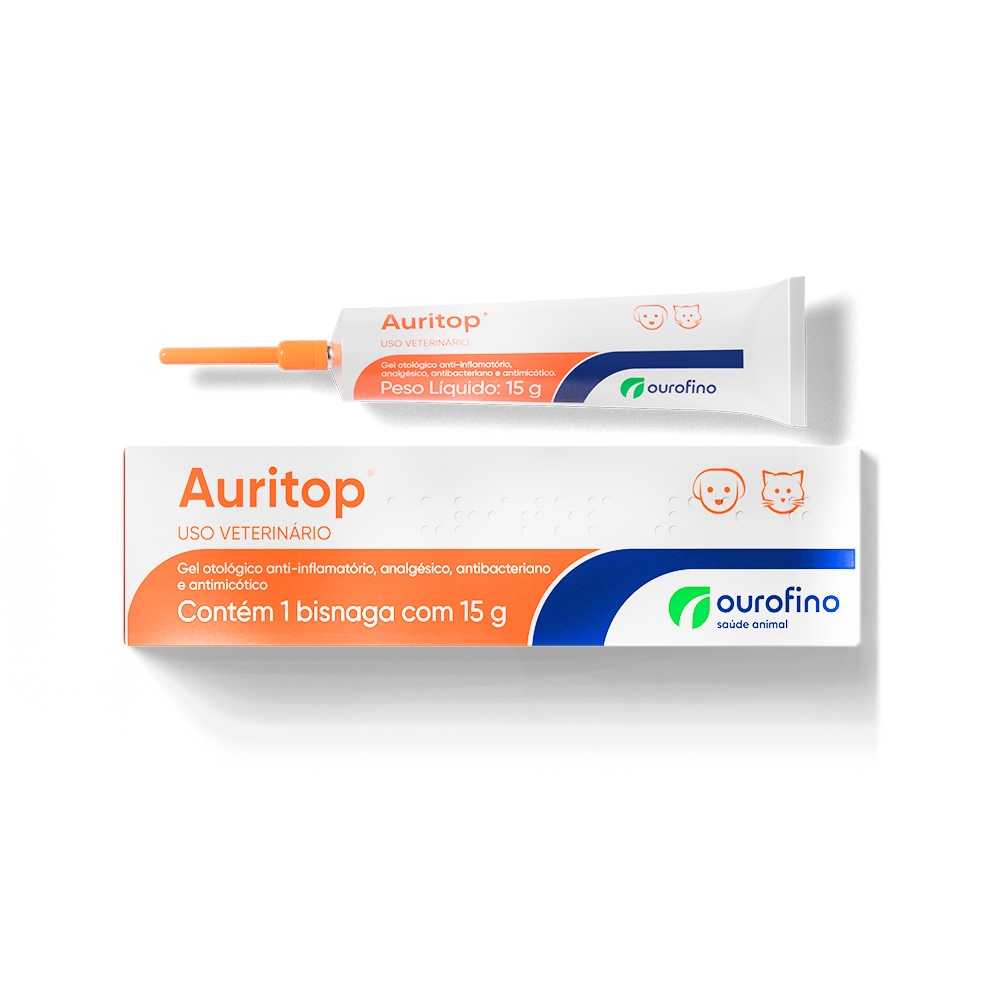 Ourofino Auritop 15g P/ Tratamento de Otites | Shopee Brasil