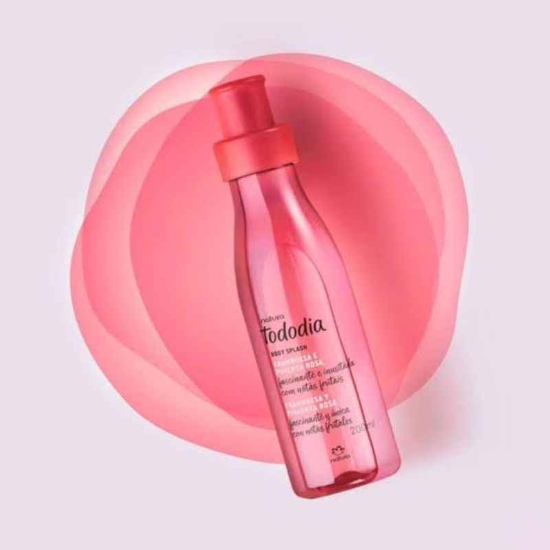 Tododia Framboesa e Pimenta Rosa Body Splash Desodorante Colônia 200ml ...