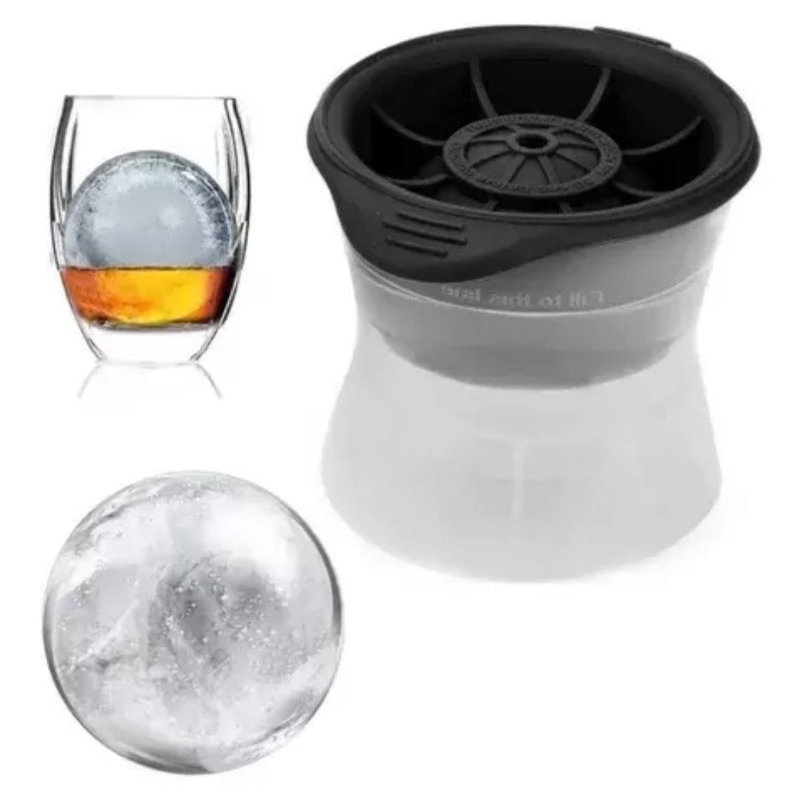 Gelo Esfera Bola Redondo Whisky Bourbon Drink Vodka Bebidas | Shopee Brasil