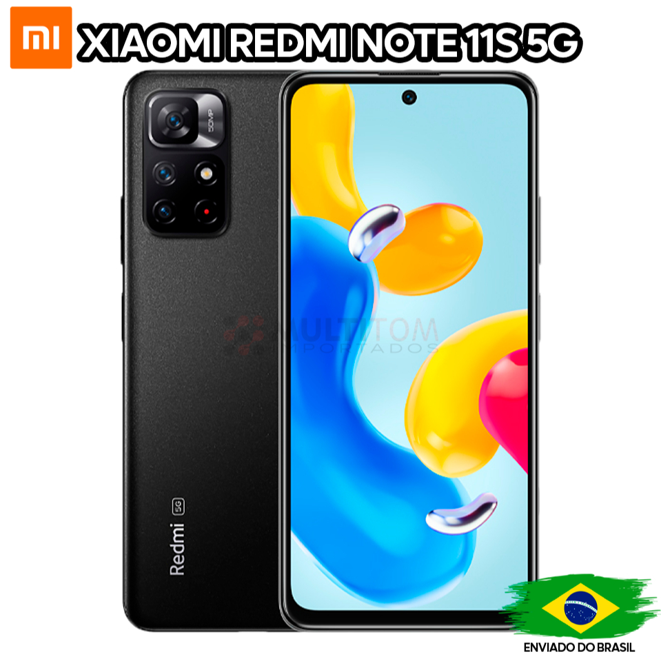 Xiaomi Redmi Note 11S 5G 128/6GB 64/4GB Ram - Versão Global - Preto ...