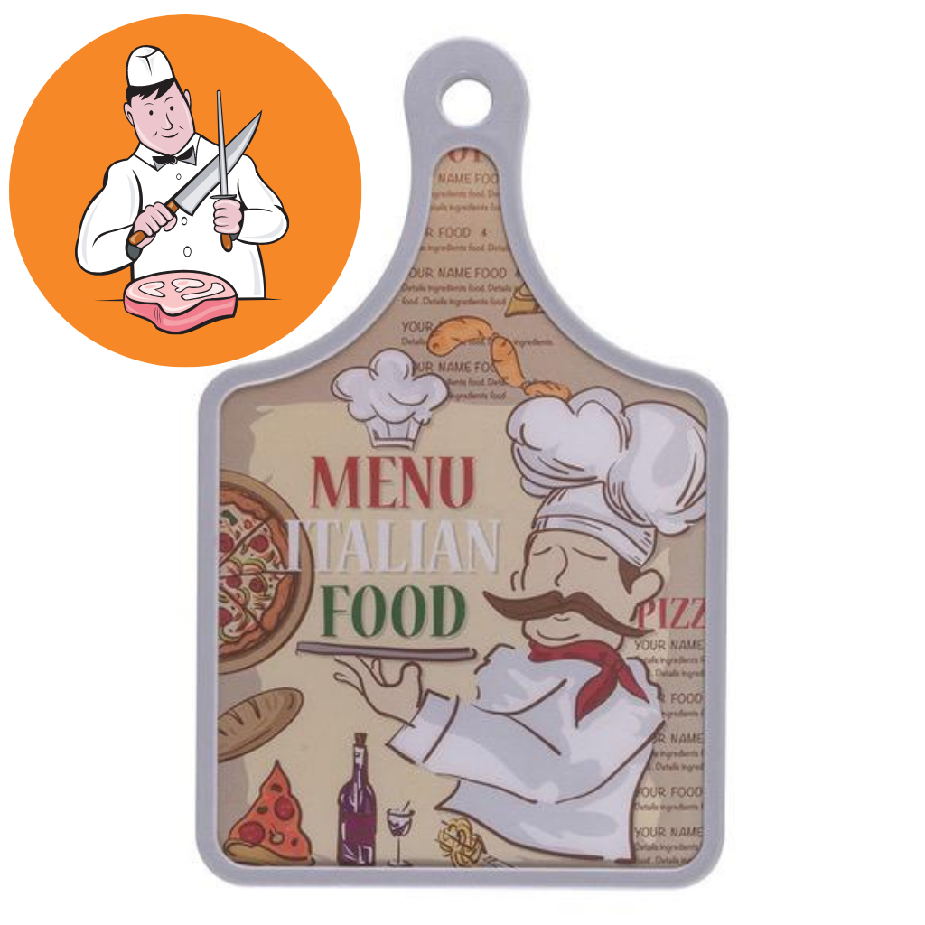 Tabua de Plástico PVC Corte Carne Legumes Frutas com Cabo | Shopee Brasil