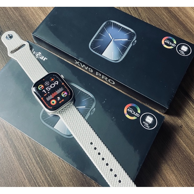 Smartwatch XW9 Pro Série 9 com tela AMOLED 2gb de memória CPU DUAL CORE ...