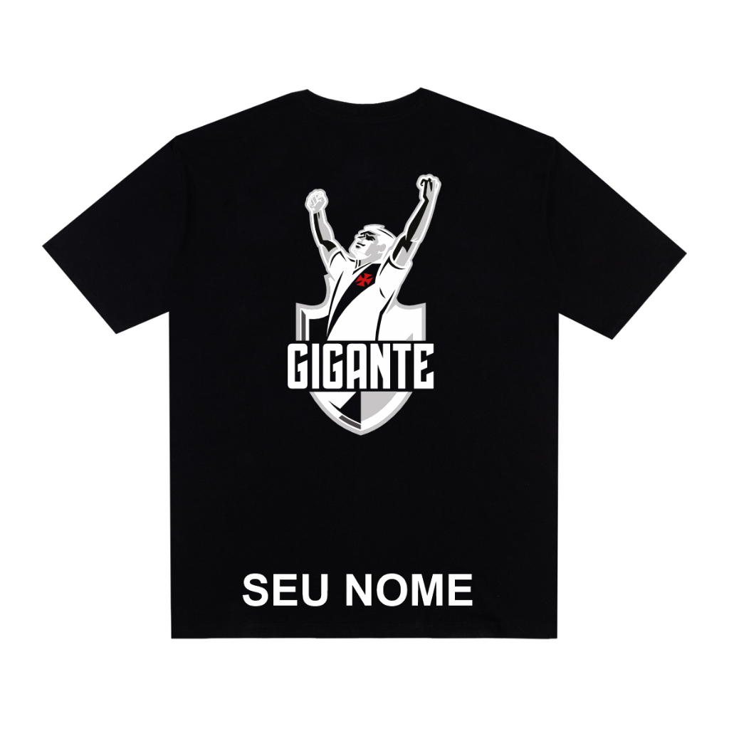 Camiseta Torcida Organizada VASC DA GAMA PERSONALIZADO ENVIE SEU NOME ...