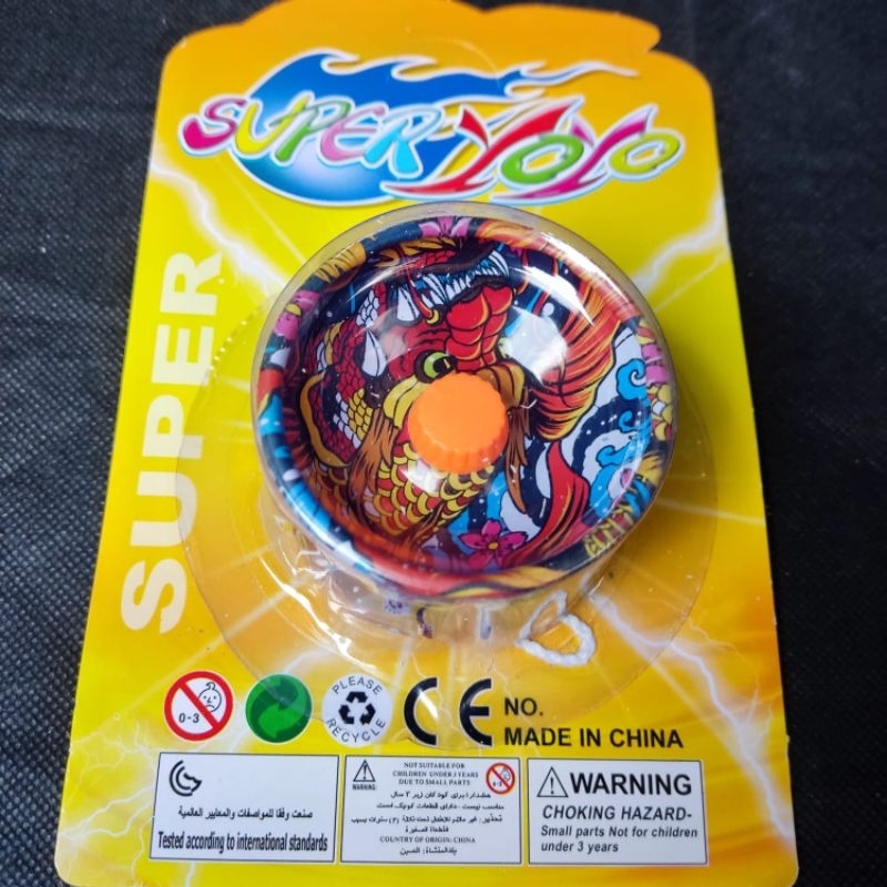 Brinquedo Ioiô Metal Colorido Com Rolamento Yoyo | Shopee Brasil