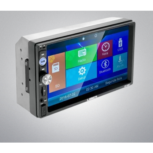 Dvd Automotivo 2 Din Central Multimidia Mp5 Bluetooth Usb Sd Tela 7 Hd Espelhamento - 3XZ STORE ...