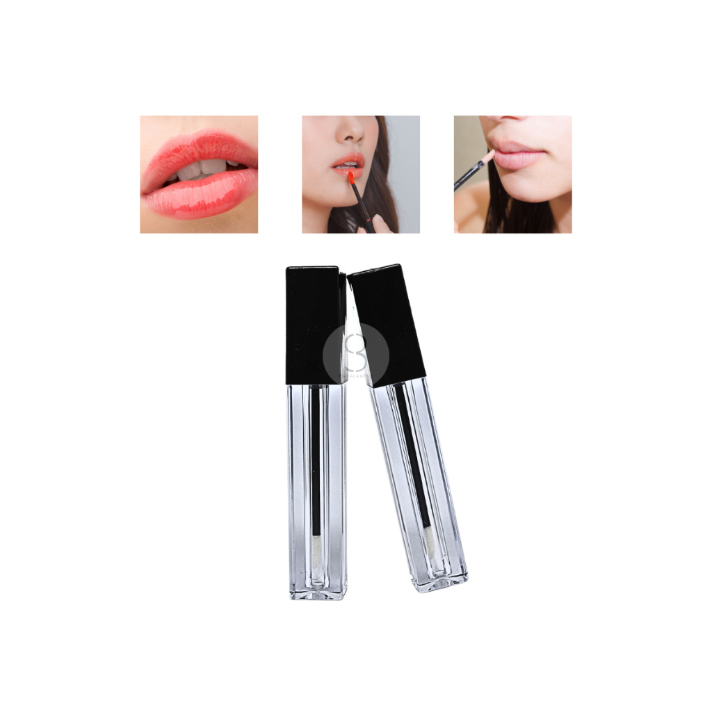 Tubo Vazio Quadrado 4,5ml Para Gloss Brilho Labial - 10unid | Shopee Brasil
