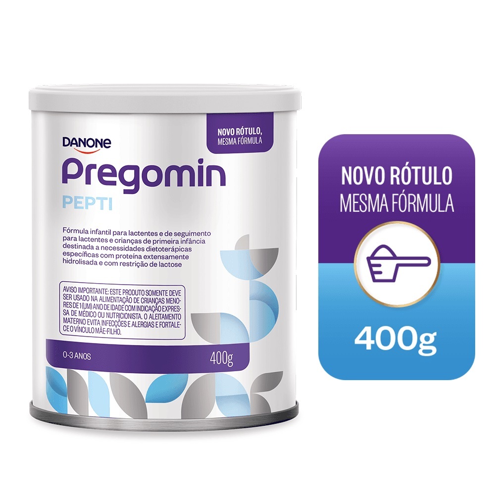 Fórmula Infantil Pregomin Pepti Lata de 400g | Shopee Brasil