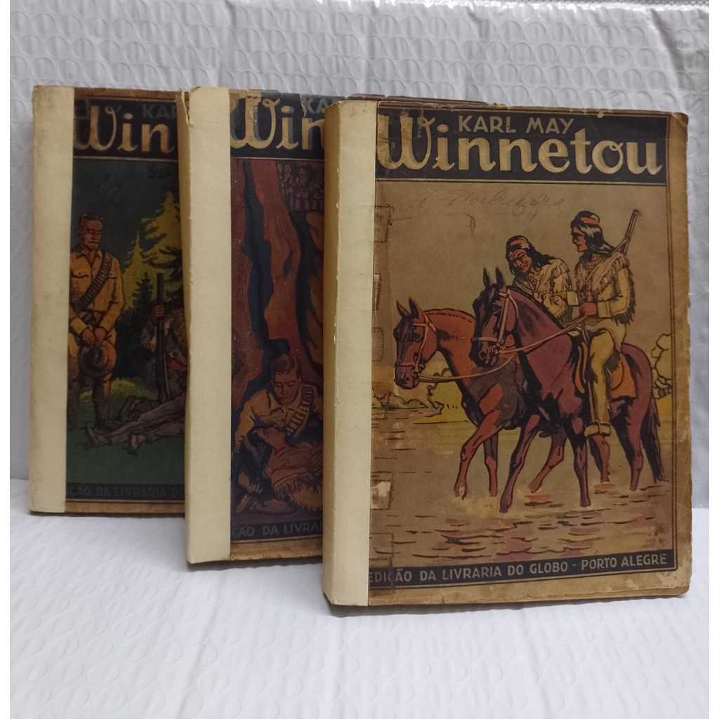 Winnetou - Karl May 3 volumes | Shopee Brasil