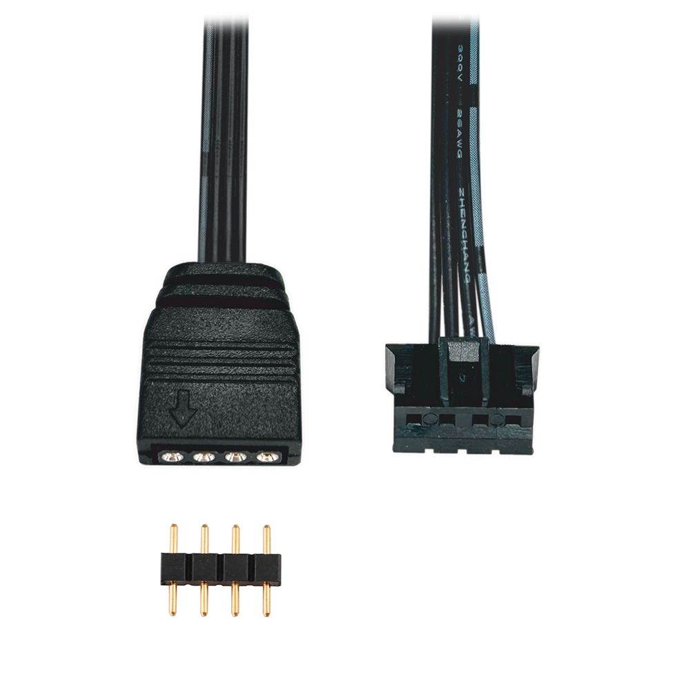 ADAPTADOR LED RGB 12V 4 PINOS PARA CONTROLADORAS 6 PINOS | Shopee Brasil