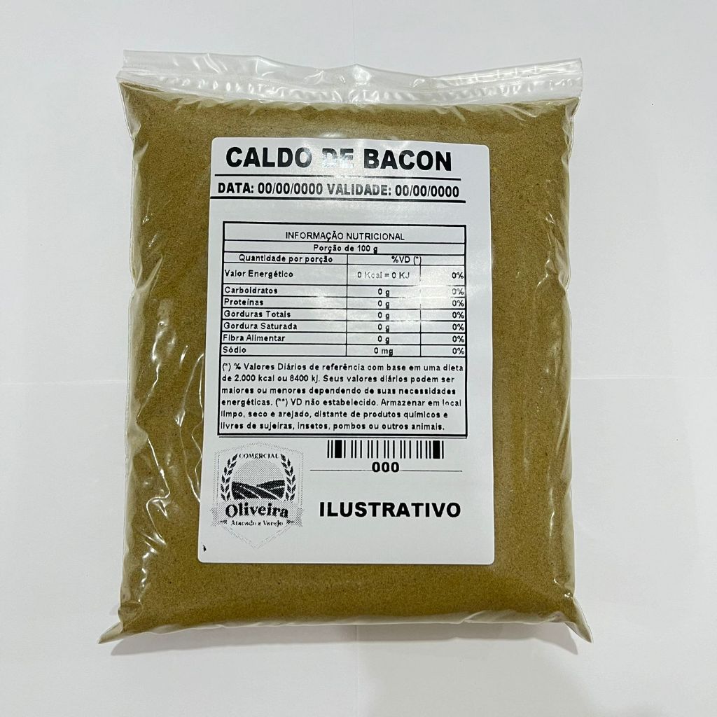 Caldo de Bacon Concentrado 500Gr | Shopee Brasil