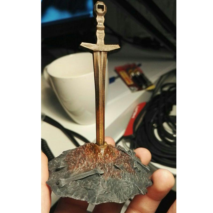 Dark Souls Bonfire save game figure | Shopee Brasil