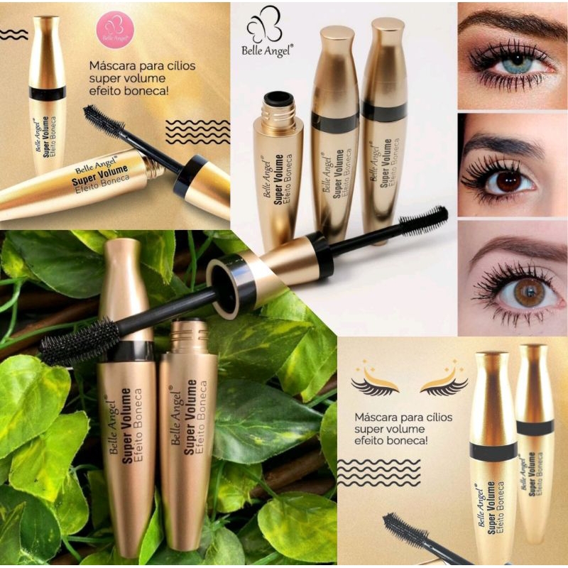 RÍMEL SUPER VOLUME EFEITO BONECA Belle Angel | Shopee Brasil