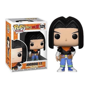 Funko Pop Dragon Ball Z ANDROID 17 #529 nerd geek novo original boneco ...