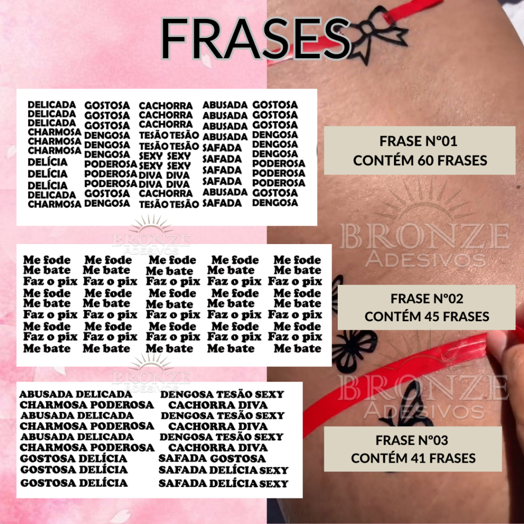 Frases para Bronzeamento -biquini de fita - Bronze | Shopee Brasil