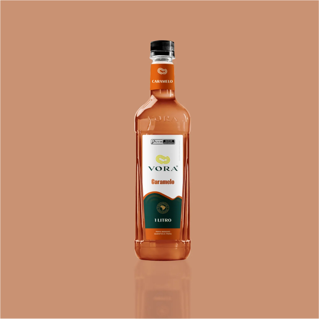 Xarope VORA Concentrado Caramelo de 1000ml | Shopee Brasil