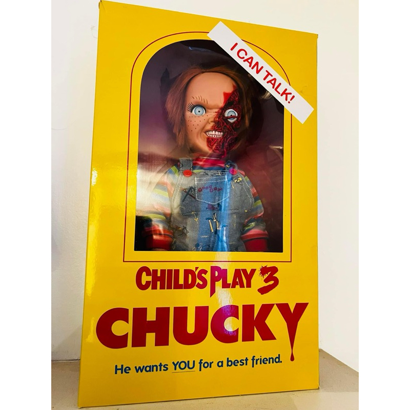 Boneco Chucky - Brinquedo Assassino 3 - Mezco | Shopee Brasil