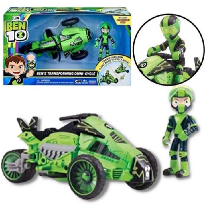 Ben 10 veículo de Transformação Omni-Cycle Sunny | Shopee Brasil