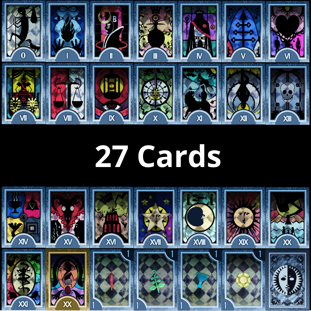 Cards - Arcanas de Persona 3 e 4 - 27 Cards | Shopee Brasil