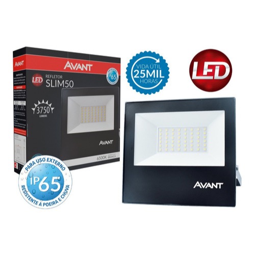 Holofote Refletor Super Forte Led 30w/50w/100w 3000K 4000K 6500K Quente Neutro Frio Bivolt Prova ...