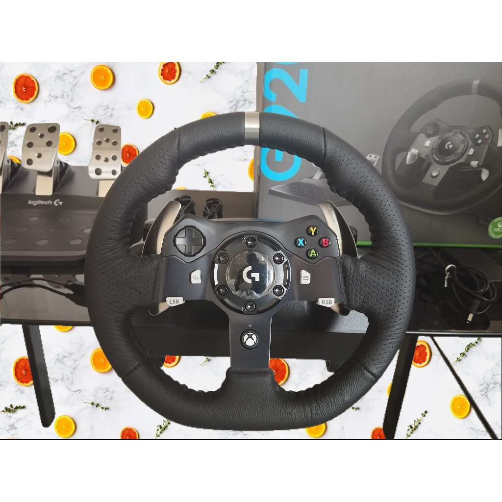 Volante Logitech G920 Driving Force Quase Novo sem Uso - Faz a Boa!