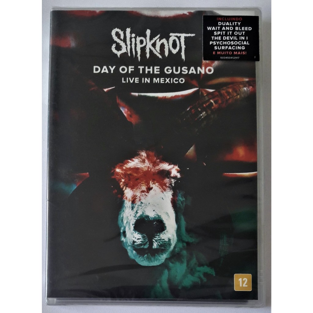 Dvd Slipknot - Day Of The Gusano - Live In Mexico - Lacrado | Shopee Brasil
