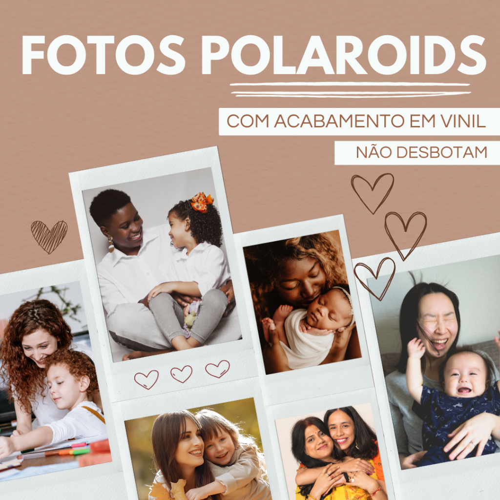 Fotos impressas tipo polaroids | Shopee Brasil