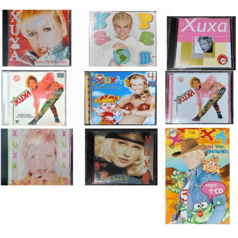 Cds Xuxa Meneghel (Diversos) | Shopee Brasil