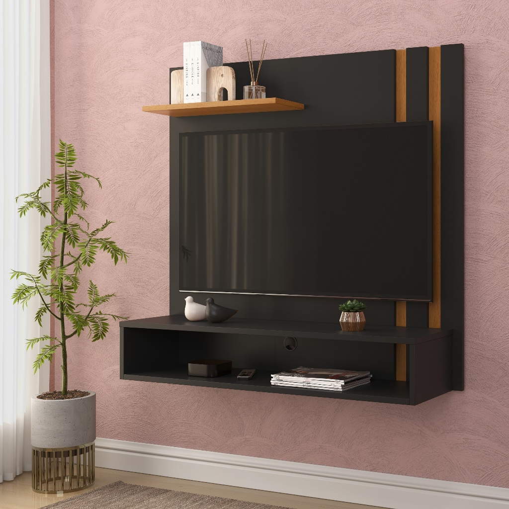 Painel para Sala Tv 32 Polegadas Painel Natalia Light | Shopee Brasil