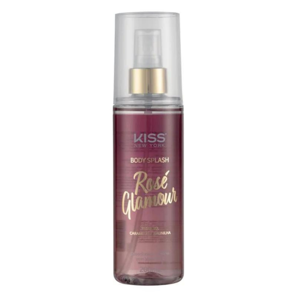Body Splash Rose Glamour - Kiss New York | Shopee Brasil