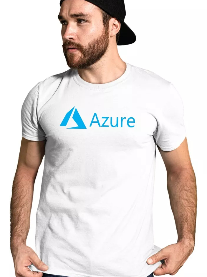 Camiseta Camisa Microsoft Azure Sistema T.i Programador Logo | Shopee ...