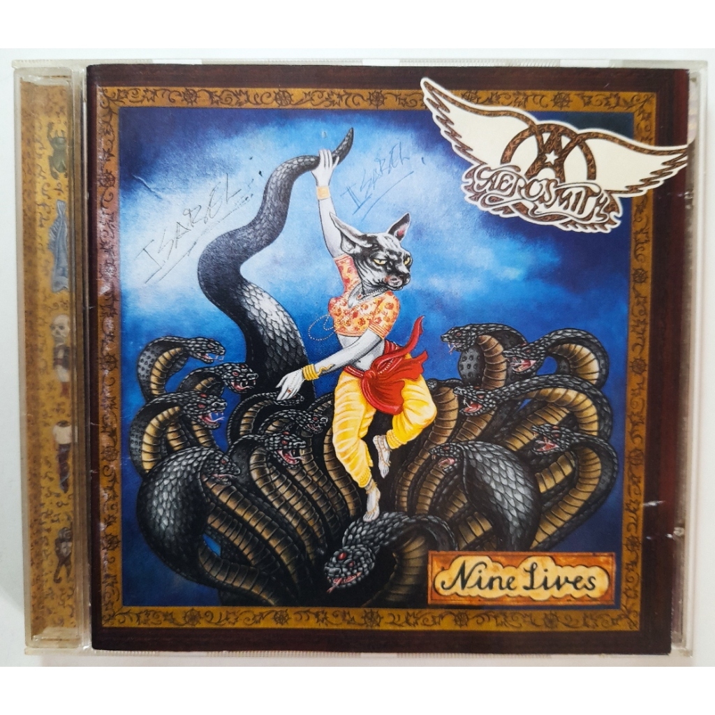 Cd Aerosmith, Nine Lives. Seminovo, capa original censurada. | Shopee ...