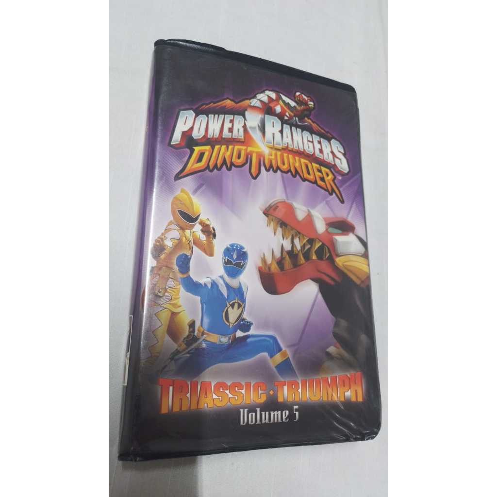 VHS Power Rangers: Dino Thunder - Triassic Triumph - Volume 5 ...