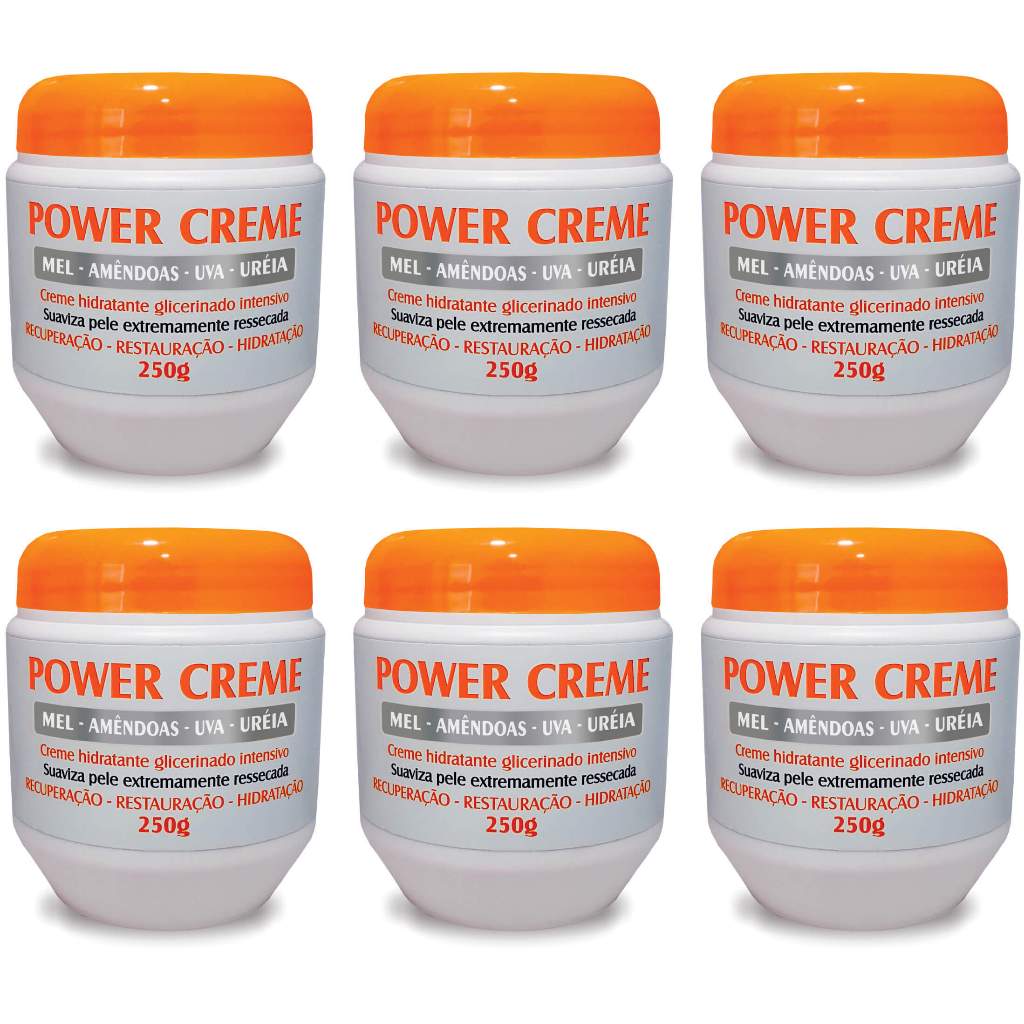 POWER CREME LANZY 6UN 250G | Shopee Brasil