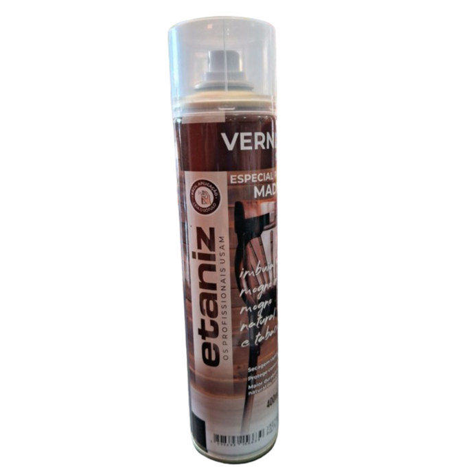 Verniz Spray Especial Madeira 400ml Etaniz | Shopee Brasil