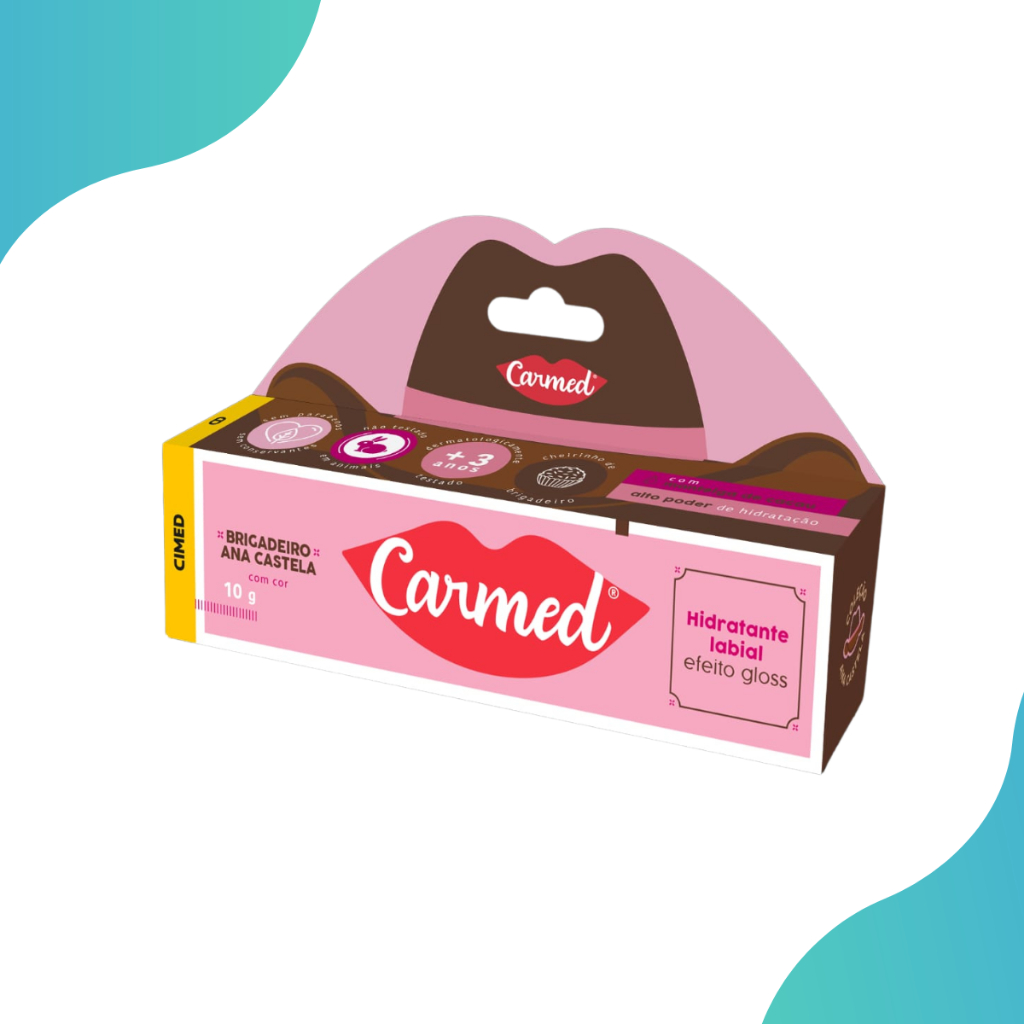 Hidratante Labial Carmed Brigadeiro Ana Castela 10g - Faz a Boa!