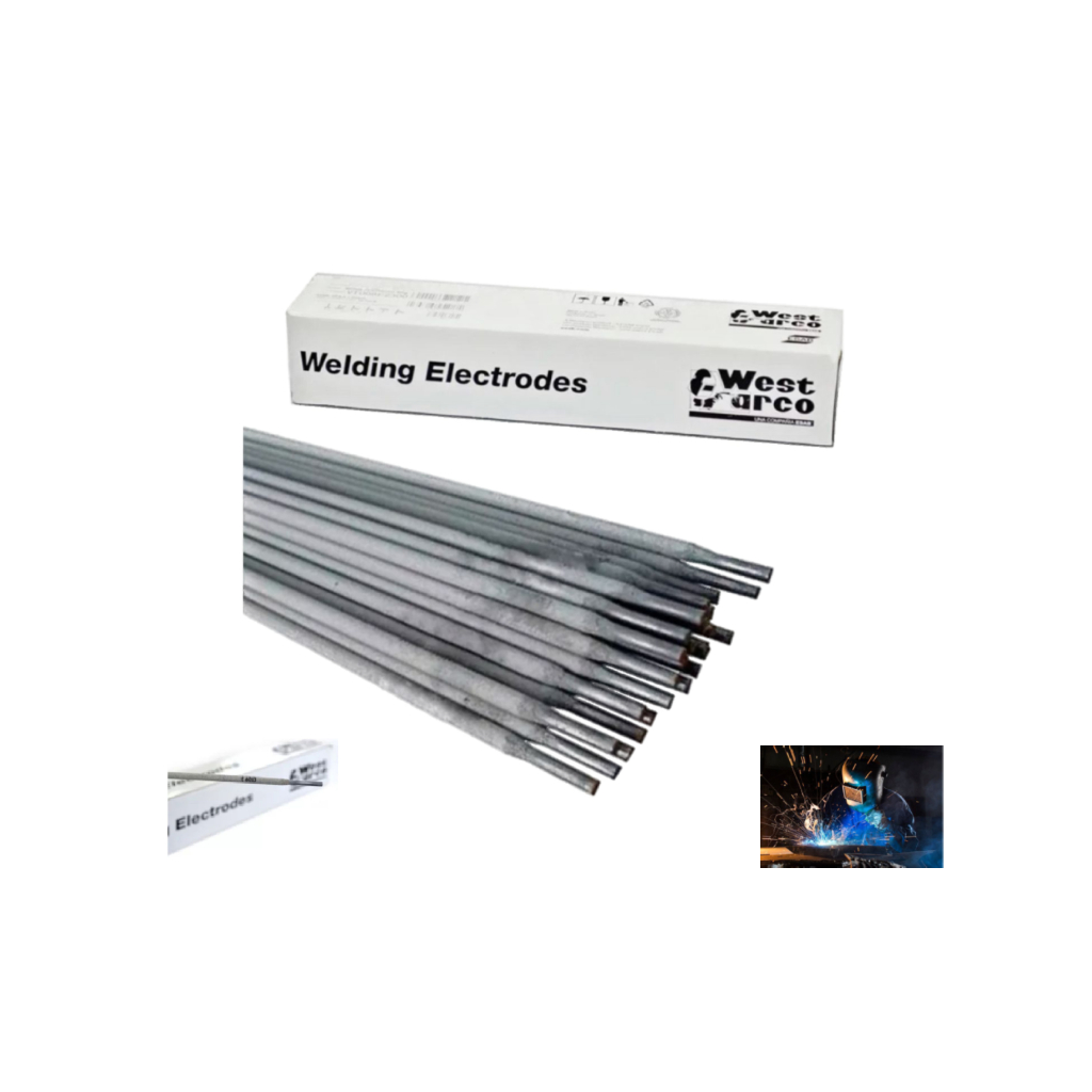 Eletrodo 1KG ESAB Revestido para Soldas em Aço Carbono 2,5 MM | Shopee ...