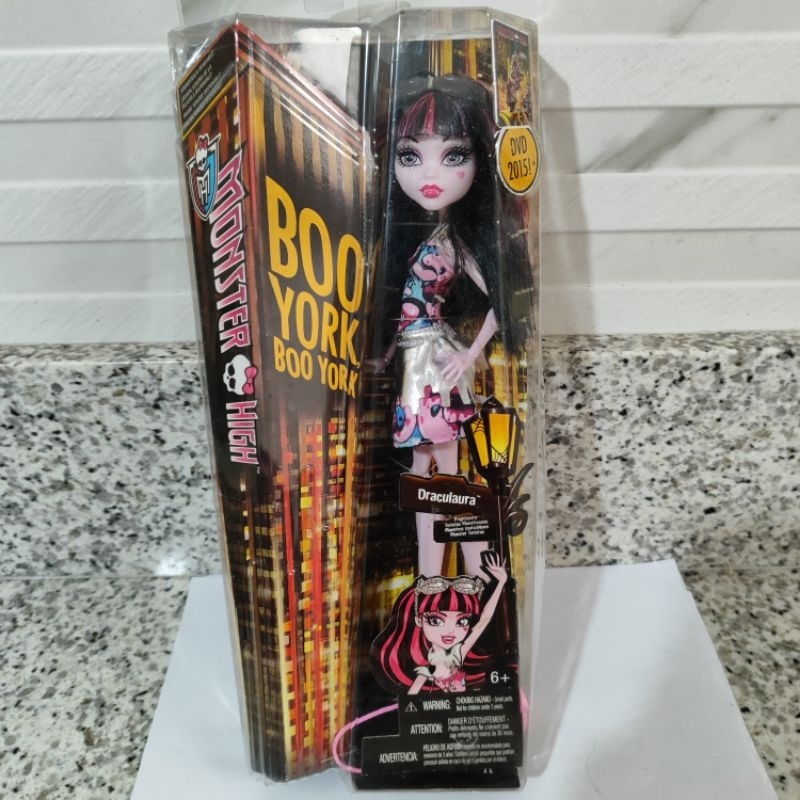 Boneca Monster High Draculaura Boo York | Shopee Brasil