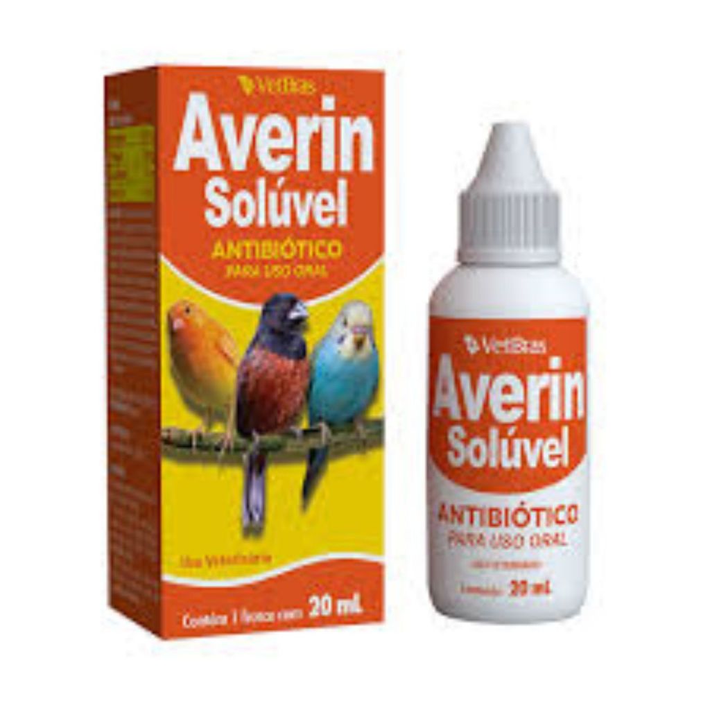 Averin Suplemento Mineral Vitamico e Aminoacidos 20ml Aves - VetBras | Shopee Brasil